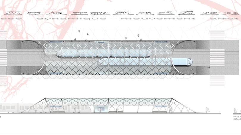 Stadtbahnstrecke, LUXTRAM, Luxemburg
